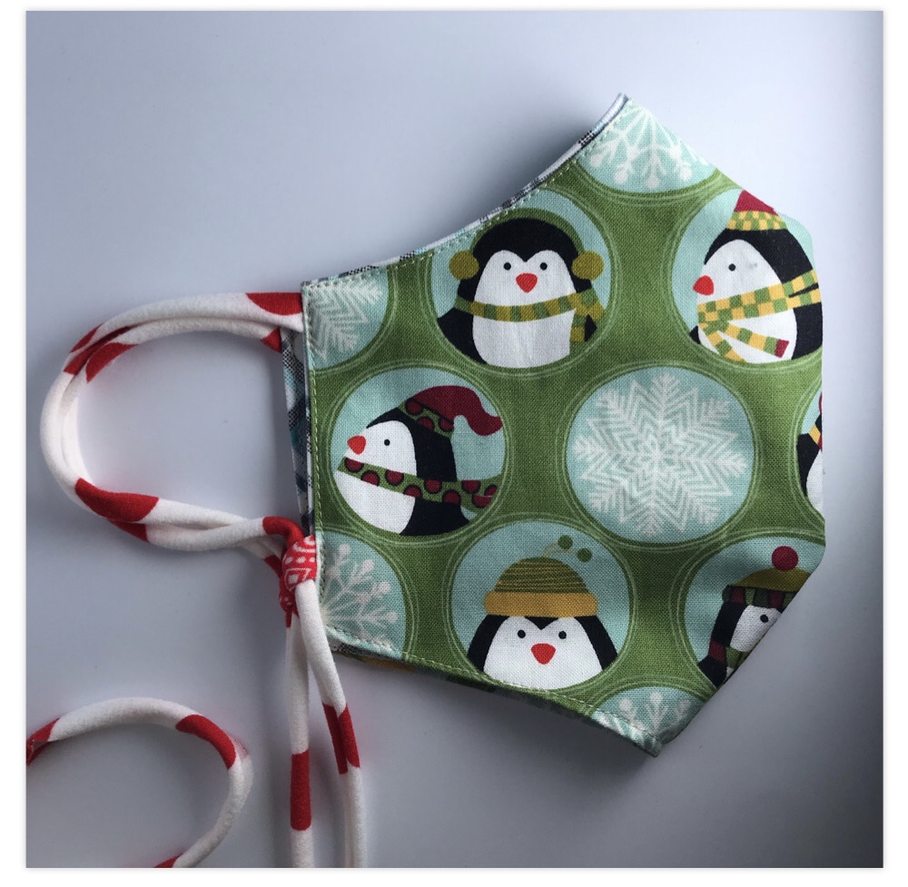 Cubist Christmas, Circling Penguins | BX-Circling Penjuins ...