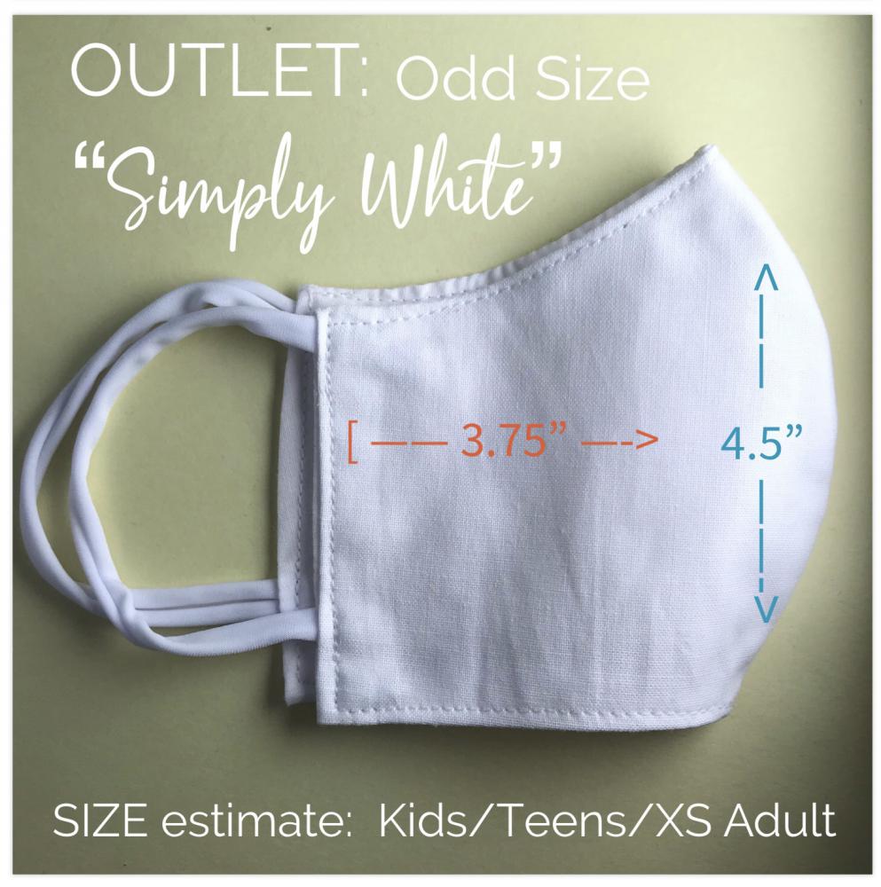 OUTLET Fashionista Simply White, Kids-XS Adult | OUT-Simply White Kids ...