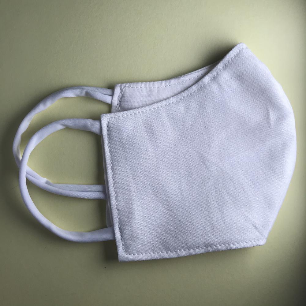 *SALE* Fashionista Simply White | FA-Simply White | Fashionable Face Masks